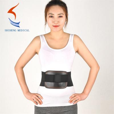 China SH-409 lumbar back support leather waist protection brace for sale