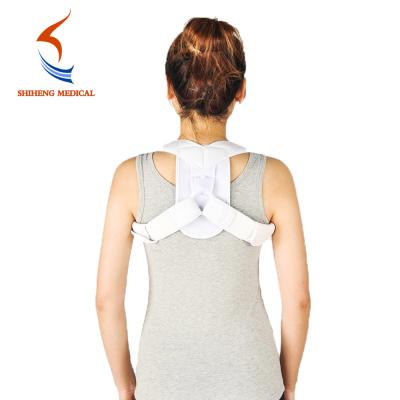 China white Shiheng medical SH-205 clavicle brace back posture correct belt for sale