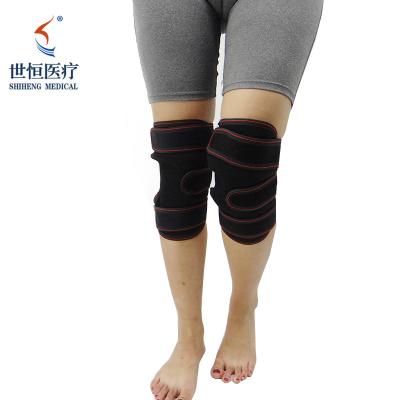 China SH-803-2 shiheng knee support brace manufacturer knee-brace with two inside pad for sale