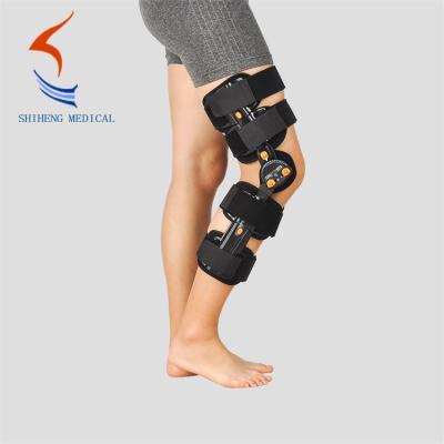 China strenthening sleeve joint injured care open knee brace leg SH-807 CE ,ISO, for sale