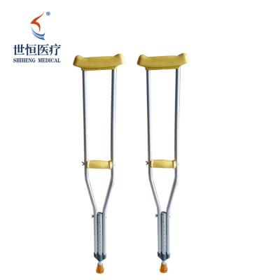 China High Quality Stainless Steel Adjustable Underarm Crutches SH-1101 help walking for sale