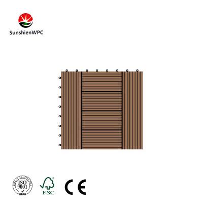 China Sunshien Hardwood Floor German Parquet Flooring Teak Wood Price DIY tiles for sale