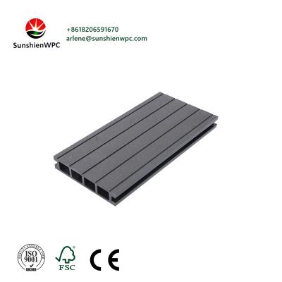 China Sunshien WPC different color decking used for outdoor and garden construction for sale