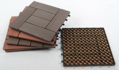 China Sunshien WPC decking tile 300*300mm  for outdoor highly reliable as customer DIY organized for sale