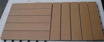 China do it yourself WPC decking tile 300*300mm  for outdoor highly reliable as customer DIY for sale