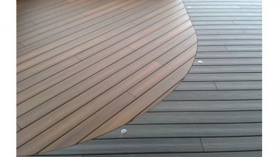 China Waterproof Hardwood Floor engineered for marine decking with FSC cetified as customer required for sale