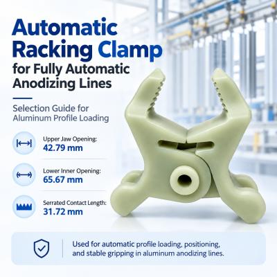 China Anodizing Line Automatic Loading Rack Clamp  Surface Treatment for sale