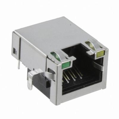 Китай Защищенные Cat 5e RJ45 модульные Ethernet соединители через отверстие 8 положение продается
