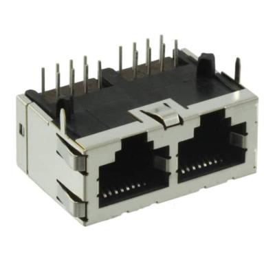Cina Connettori Ethernet modulari RJ45 di categoria 5e protetti attraverso la posizione 8 del foro in vendita