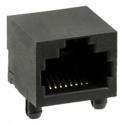 中国 ブラックキャット 3 モジュラルのSMTイーサネットコネクタ 8 ポジション RJ45 電圧 150V 338 シリーズ AMP TE 接続 販売のため