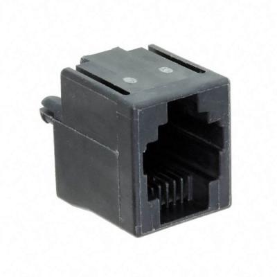 Cina CONNECTIVITÀ TE Categoria 5e connettori IC neri blindati posizione 8 RJ45 tensione nominale 150V in vendita