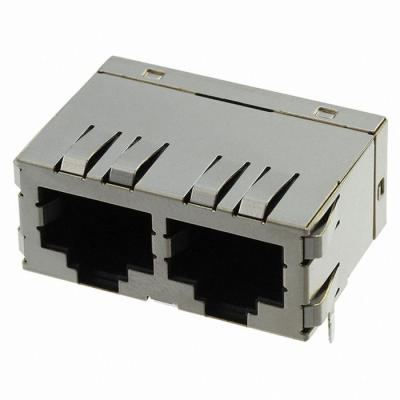 Cina RJ25 AMP Cat 3 connettori Ethernet modulari colore bruno SMD/SMT non blindato 6 posizione in vendita