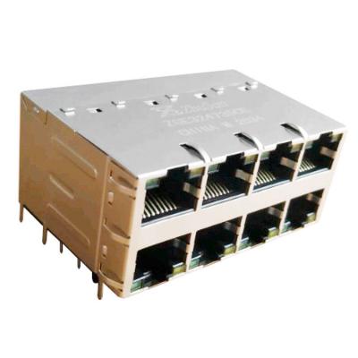 Cina 125VAC 1.5A Molex 85727 connettore Ethernet modulare attraverso foro terminato in vendita