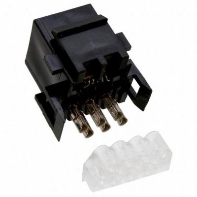 Cina Cat 5 protetto RJ45 attraverso i jack modulari a buco con connettori Ethernet a 8 posizioni in vendita