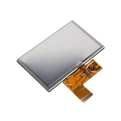 Cina Display grafico LCD a colori TFT attivo con retroilluminazione LED Grafica RGB Resistivo touchscreen 800 x 480 pixel in vendita