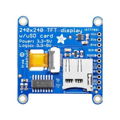 China Módulo LCD gráfico RGB com SPI TFT ativo 240 x 240 pixels Adafruit Industries LLC à venda