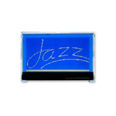 China 65.50mm W x 37.20mm H STN Display Box Wit Graphics Actieve Opto-elektronica LCD OLED Graphic Panel Te koop