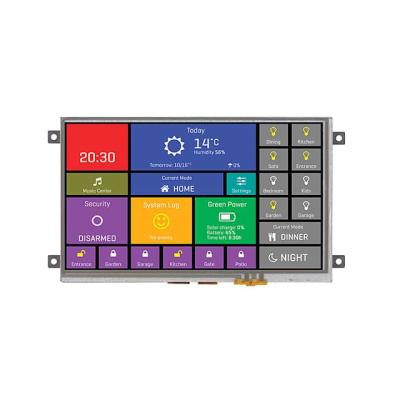中国 FT812 タッチスクリーン LCD グラフィックス ディスプレイ アクティブ オプトエレクトロニクス シリーズ 解像度 800 x 480 (WVGA) 販売のため