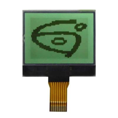 China Active STN Blue LCD Display With White LED Backlight 83.00mm x 18.50mm Viewing Area for sale