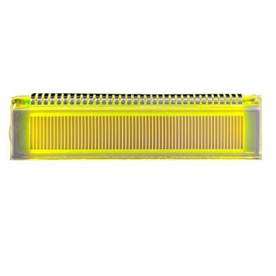 Cina 64 x 1 STN LCD Graphic Display Module Tray Giallo/verde retroilluminazione LED tecnologia riflettente in vendita