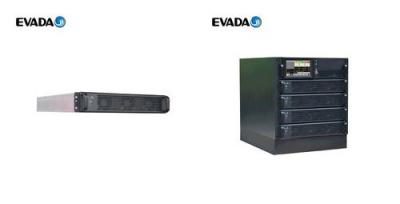 China Black Smart Uninterruptible Power Supply , Rack Type Ups Emergency Power Supply for sale