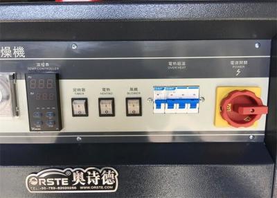 Cina SUS 304 Oven Dryer Cabinet industriale 6.4KW per la resina di plastica dei granelli in vendita