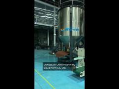 Máquina material plástica vertical de aço inoxidável 220V/380V OVM do misturador