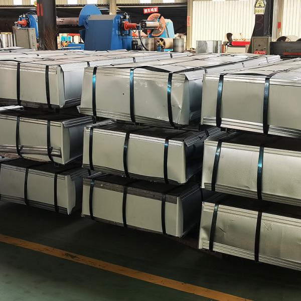 Quality 1251mm-1500mm Corrugated Galvanized Iron Sheet Customized RAL Color GI Sheet for sale