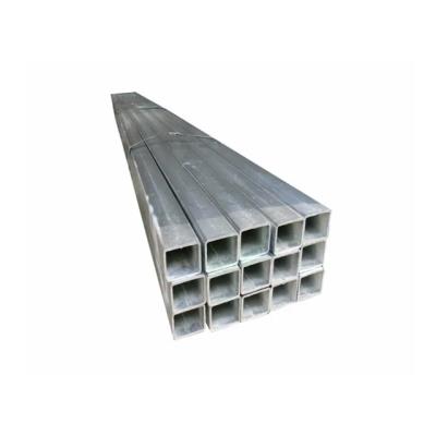 Cina Superficie galvanizzata ASTM A500 Gr. B 60X60 75X75 50X150 50X100 Tubi di acciaio rettangolari quadrati neri in vendita