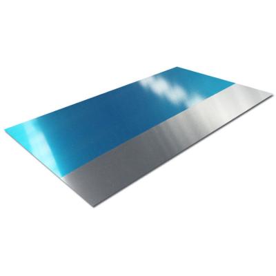 Cina 1200x600mm Piastra in lega di alluminio 3003 5052 5083 5754 6061 Fogli di alluminio con finitura speculare in vendita