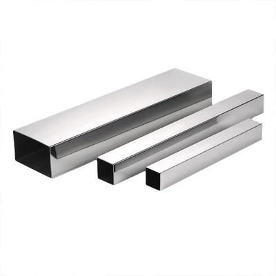 Cina Ss Inox 201 304 316L 310 310S 904L TP304 2205 2507 317 321 Tubi di acciaio inossidabile senza saldatura quadrati in vendita