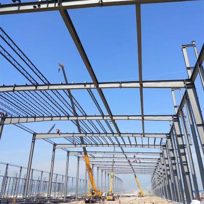 China Lichte en sterke geprefabriceerde staalconstructies Werkplaats/ magazijn voor de bouw Te koop
