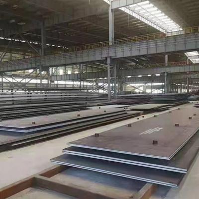Cina SA516 Piastra di acciaio laminata a caldo SS400 S355J2 Piastra di acciaio al carbonio mite in vendita