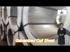 DX51D DX52D Steel Galvanized Coil Sheet With Z30-Z275 Coating