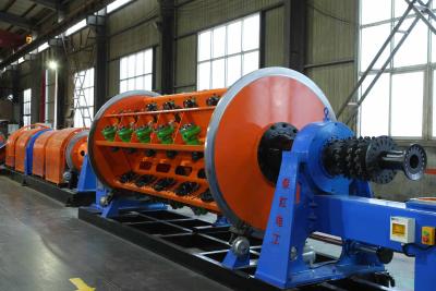 China 500/1+6+12 stijve strandingmachine voor draad- en kabelproductie Te koop