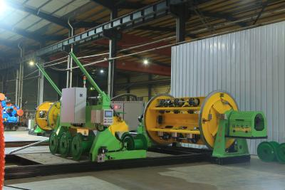 China Máquina trenzadora de marco rígido de alambre de cobre: ​​alta precisión y eficiencia en venta