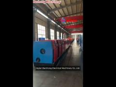 bow tubular strander combined machine for twisting cable conductor