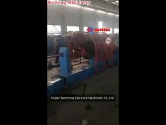 1250/1+3 skip cable laying up machine 1250 mm drum 15kw traction motor