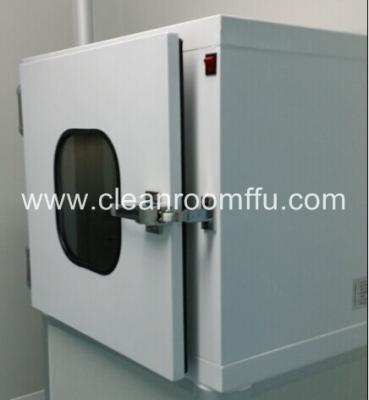 China Wall-Mounted Single Door Modular Cleanroom Pass Box for sale