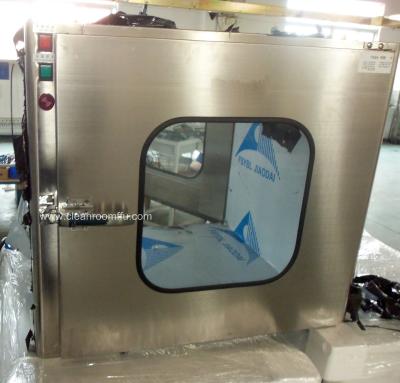 China Food Industrial Cleanroom: Wall Mounted Clean Static Pass Box for sale