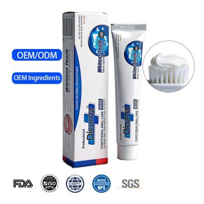 China GMPC Certified Toothpaste Factory Whitening Mint to Halitosis Toothpaste OEM Processing Factory Whitening Toothpaste Custom Logo for sale