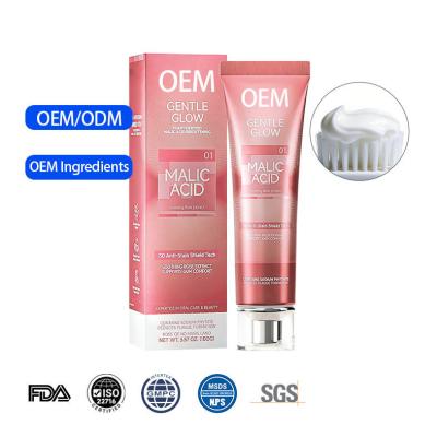 China OEM ODM Can Teeth Whitening Toothpaste Paste Flavor Logo Customized Toothpaste Customization Source for sale