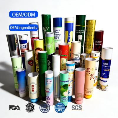 China Toothpaste 20-300ml Capacity Soft Collapsible Aluminum Plastic Laminated Tube Non Spill Lotion Eye Hand Cream Container for sale