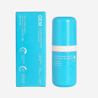 China Keepup OEM Private Label Probiotic Oral Care Cleaning Products Freshen Breath Nourishing Brightening Whitening Toothpaste Tablet for sale