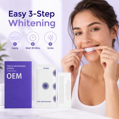 China Oral Care Supplier Customizes PAP Teeth Whitening Veneers 28 Pieces 14 Session Treatment for Home Use for sale