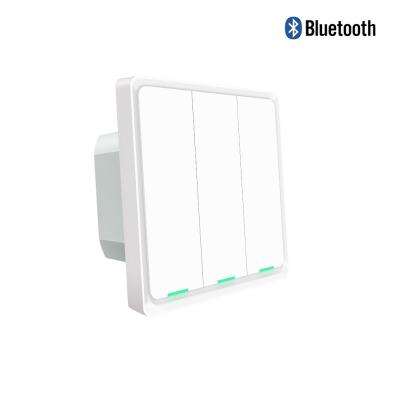 China No Internet Tuya Smart Home Light Switch Blue tooth Wall Switches Single Point Mesh Wireless Remote Control MOES Trendy for sale