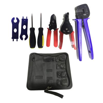 China 2021 New Solar Hardware Hand Tool Set Kit Bag for Solar Cell PV Cable Wire Solar Energy Installation DIY Battery Power I for sale