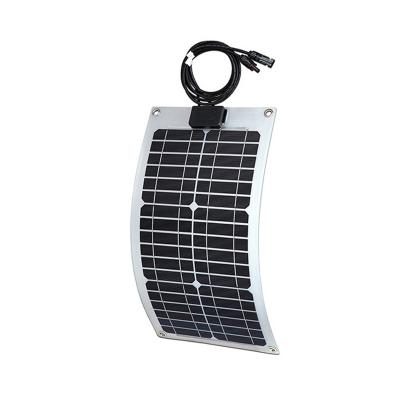 China hot selling high quality monocrystalline 20w mono semi flexible solar panel for sale