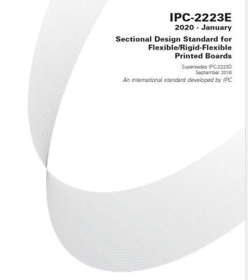 China IPC-2223E : Sectional Design Standard for Flexible/Rigid-Flexible Printed Boards for sale