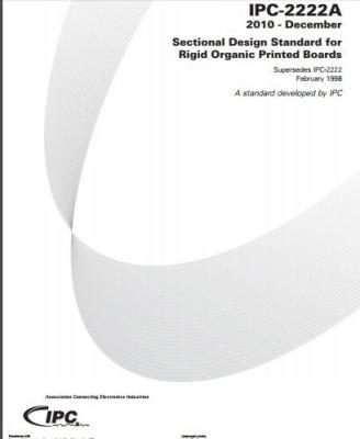 China IPC-2222B : Sectional Design Standard for Rigid Organic Printed Boards for sale